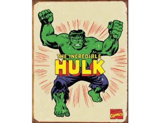 RETRO THE HULK METAL SIGN : SIGNS>Vintage Tin Signs | PD1438 | Diecast ...