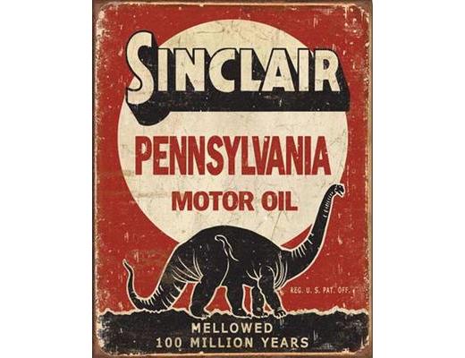 SINCLAIR PENNSYLVANIA MOTOR OIL ---METAL SIGN : SIGNS>Vintage Tin Signs ...