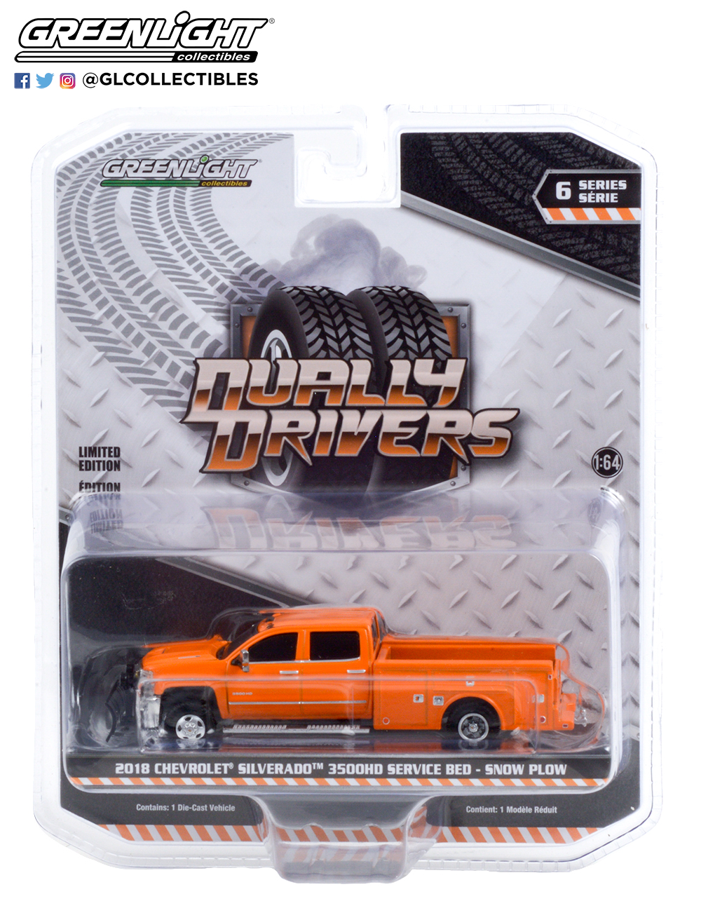 2018 CHEVROLET SILVERADO 3500HD SERVICE BED & SNOW PLOW - ORANGE ...