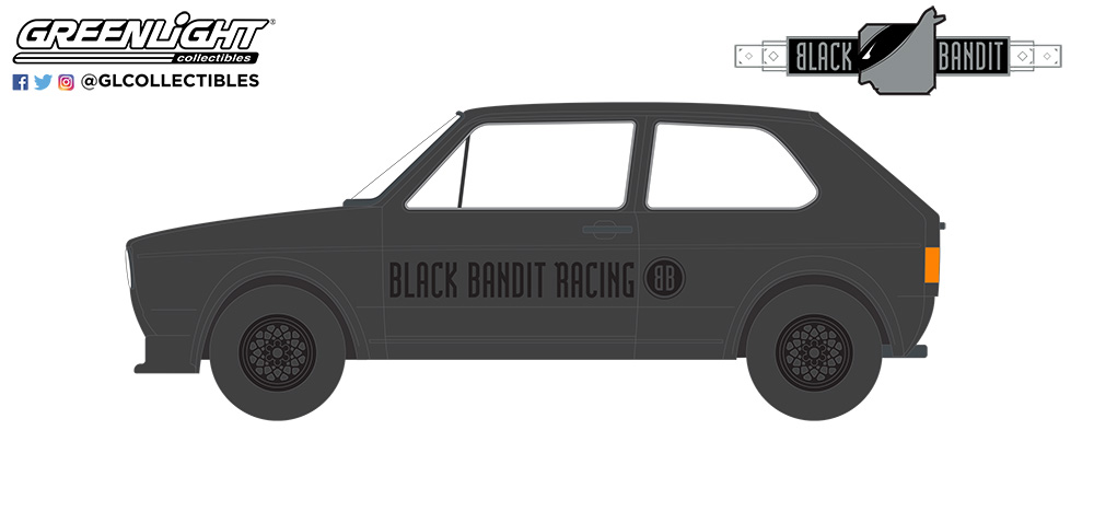 Black Bandit Racing - 1980 Volkswagen Rabbit Widebody | Diecast Depot